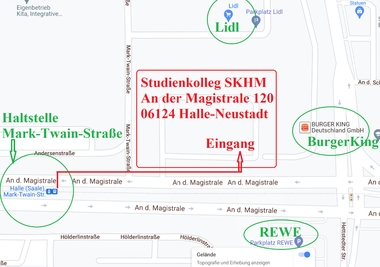 Campus Halle-Neustadt :: Studienkolleg Halle-Merseburg (staatlich ...